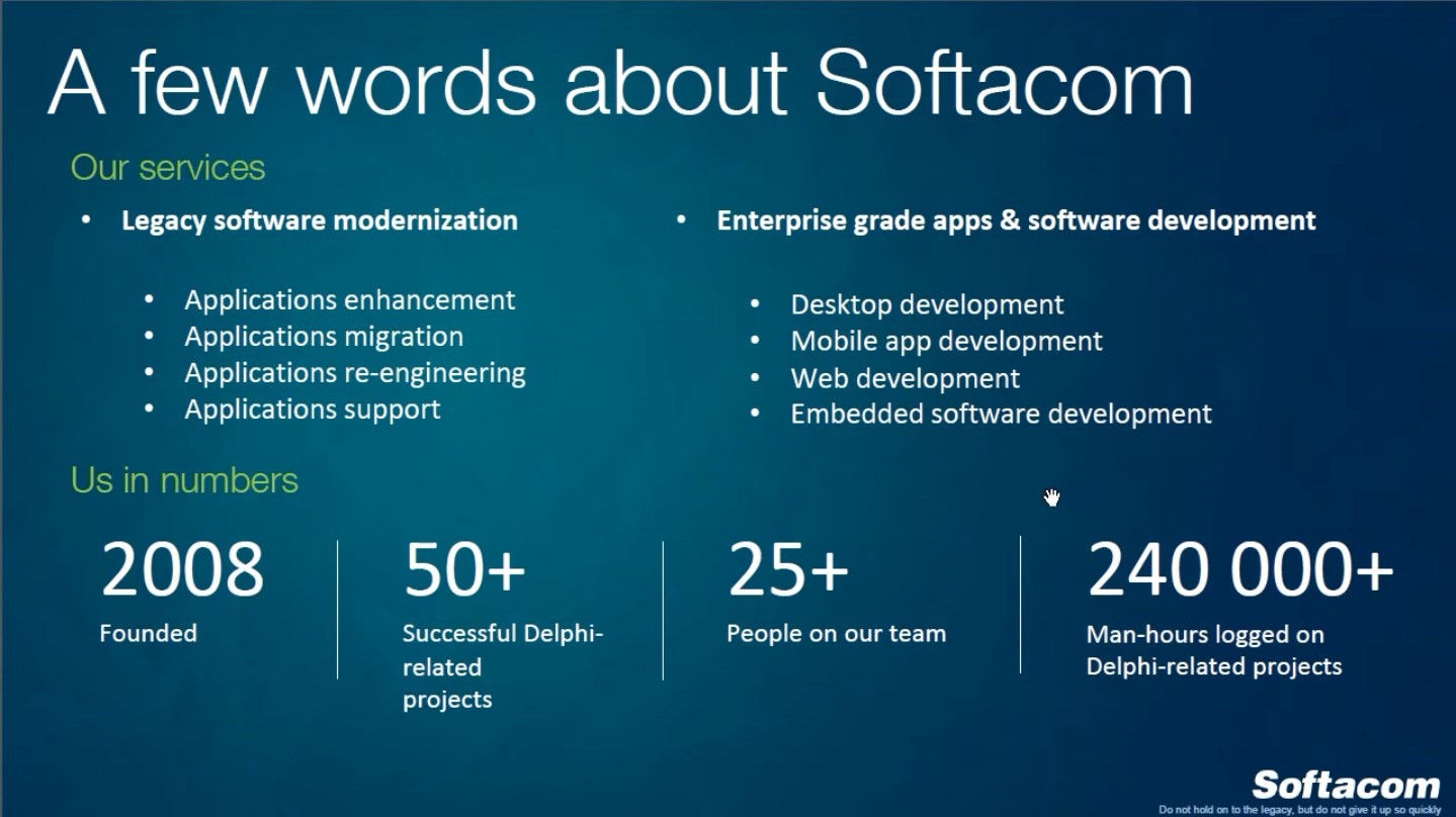 Mobile Apps Development Using Delphi – SOFTACOM