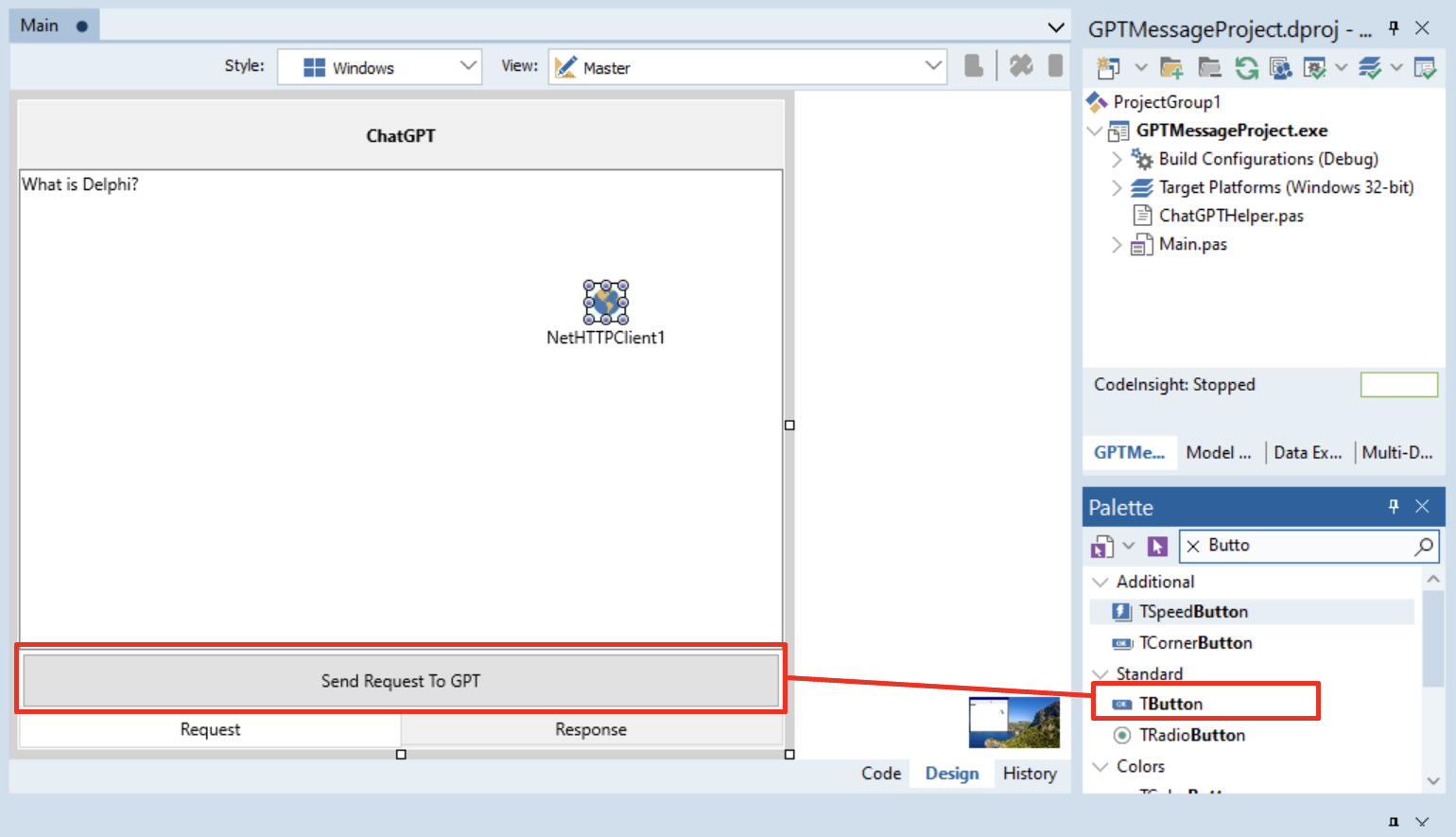 Text generation capabilities with Delphi FMX Application via OpenAI API (GPT models)