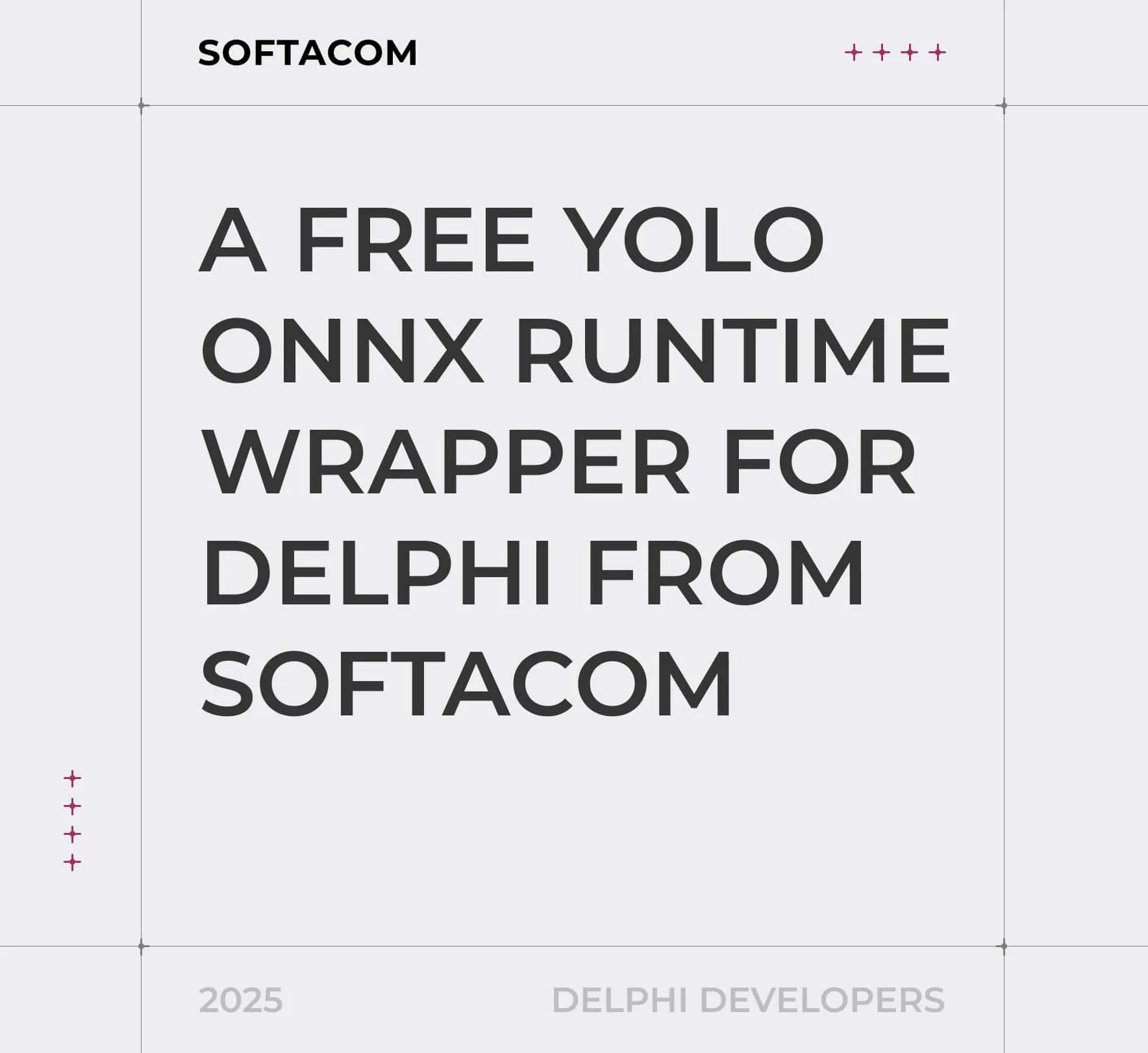 Softacoms Free Yolo Onnx Runtime Wrapper For Delphi